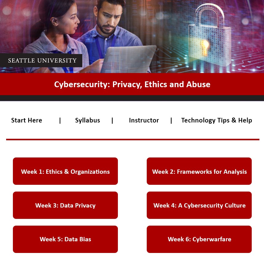 Cybersecurity Leadership, Online, MS | All Programs | Academics ...